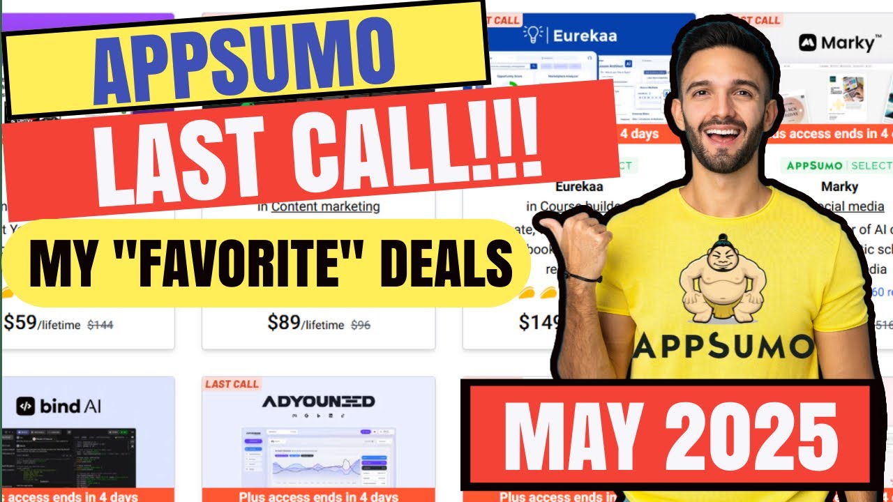 AppSumo Last Call: Top Tools You Need Before Time Runs Out! - YouTube