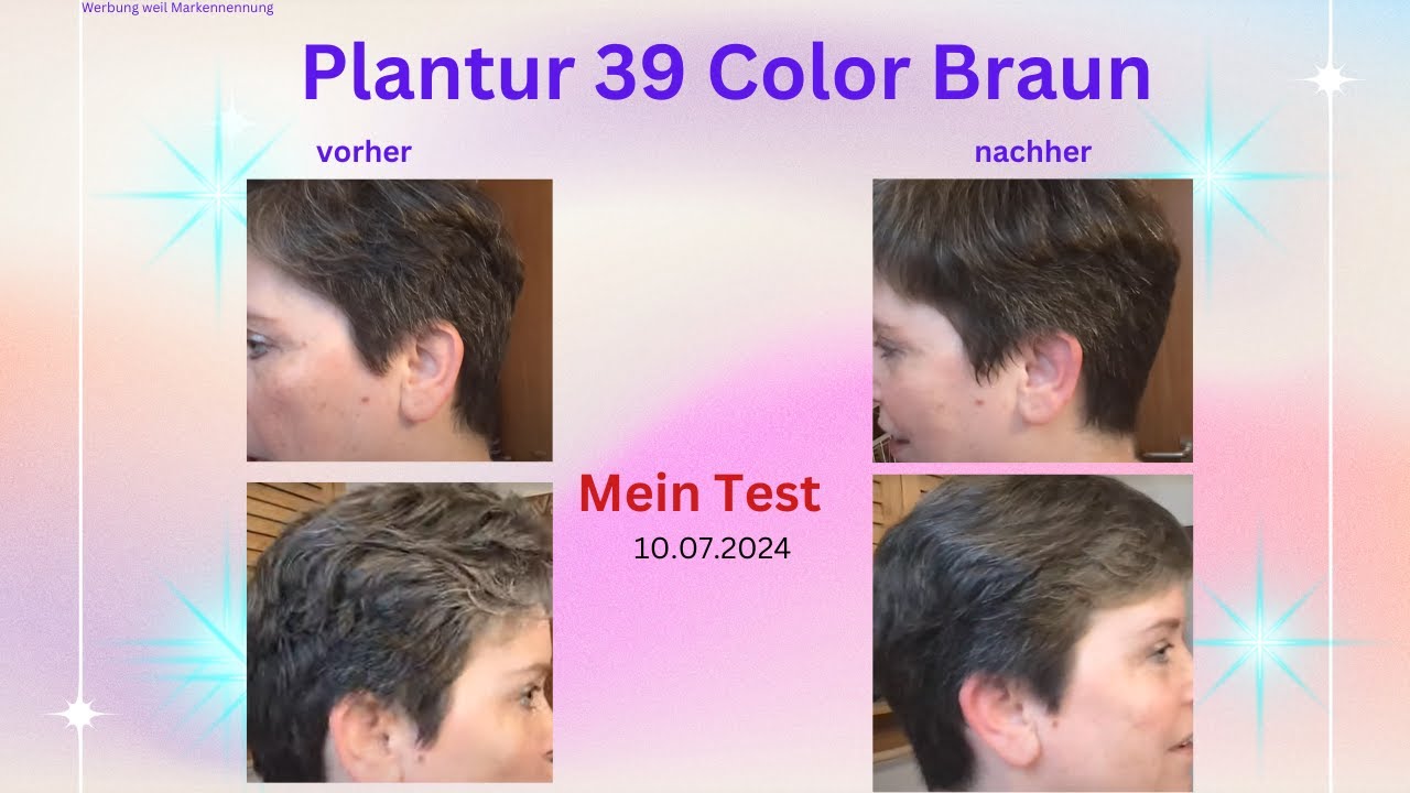 Plantur 39 Color Braun mein Test - Teil 1 - YouTube