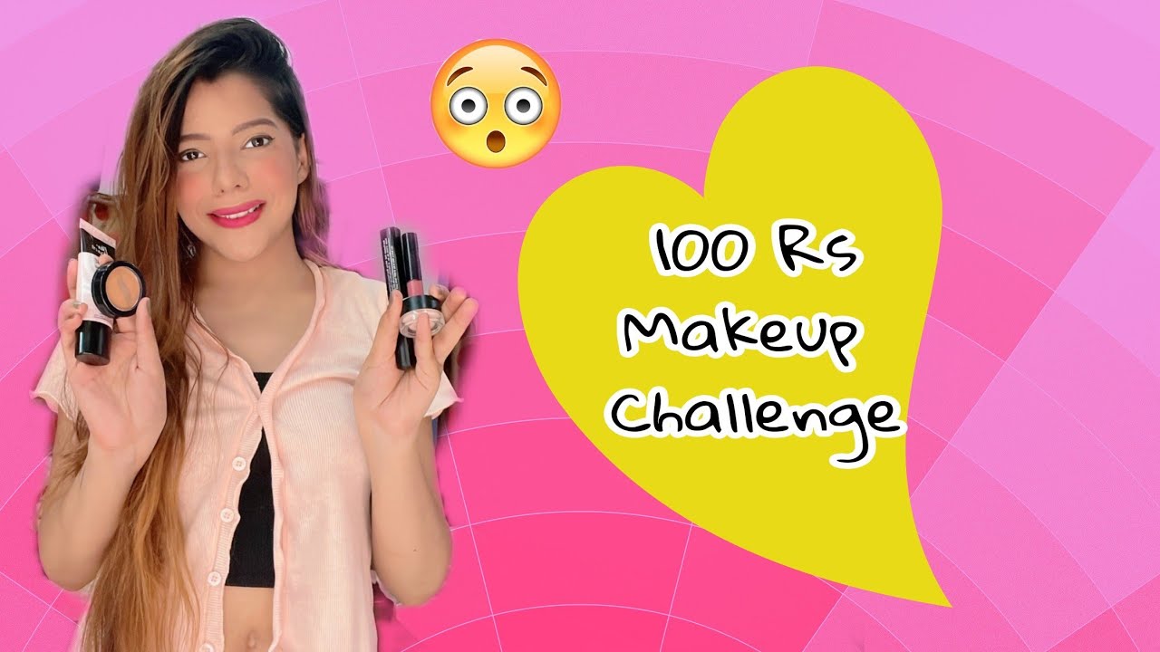 Testing 100 Rs Makeup From Amazon 😱 | CHEAPEST Makeup Available online🔥 ...