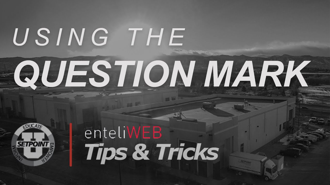 Tips & Tricks: Using the Question Mark - YouTube