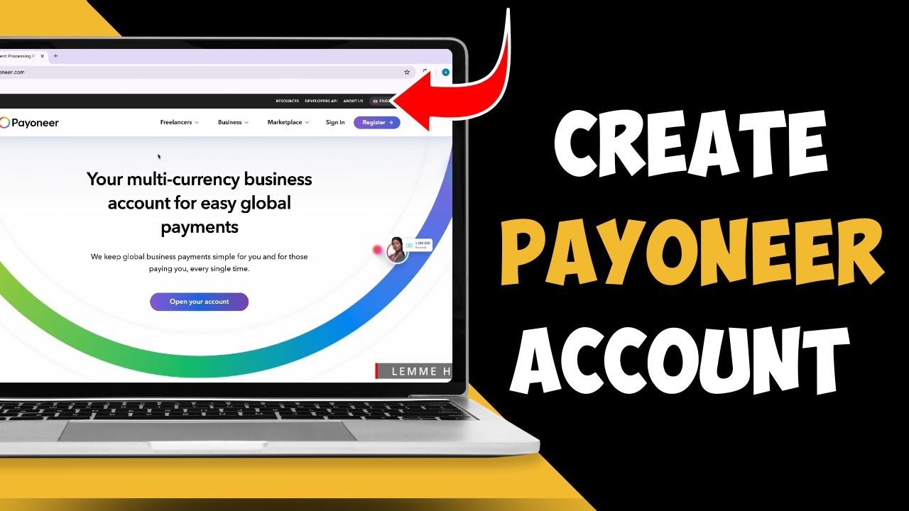 How To Create Payoneer Account ! - YouTube