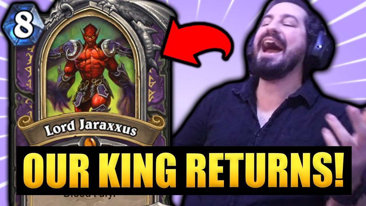 Playing LORD JARAXXUS Handlock In 2025! | New Season Climb - YouTube