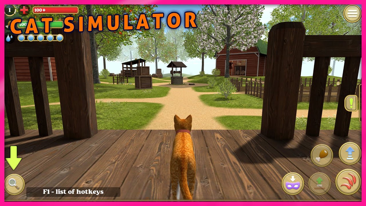 Cat Simulator: Animals on Farm Gameplay - YouTube