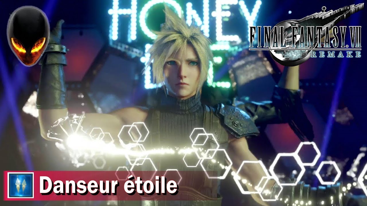 FINAL FANTASY VII REMAKE : Danseur étoile - Trophée / Scène de dance ...