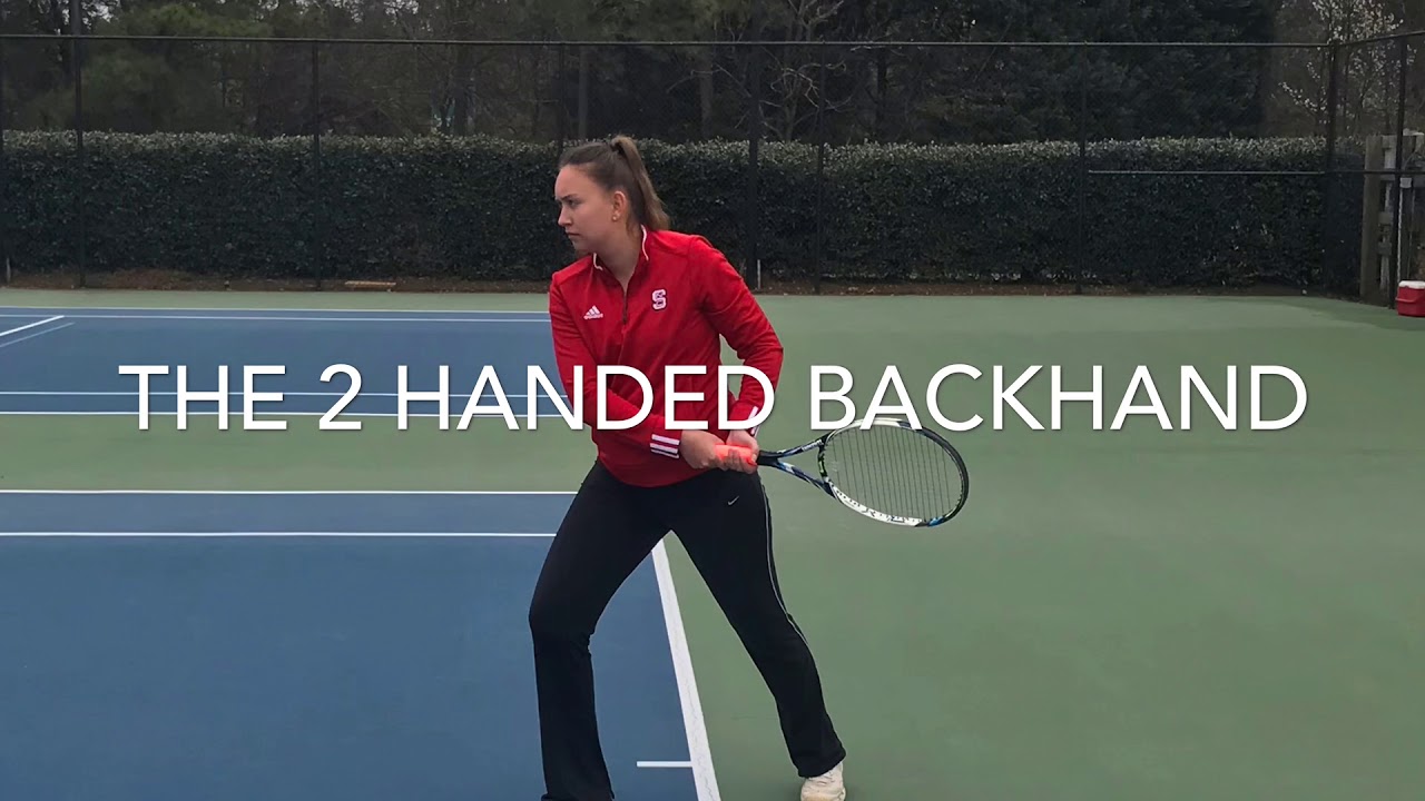 Tennis 101: The 2 Handed Backhand - YouTube