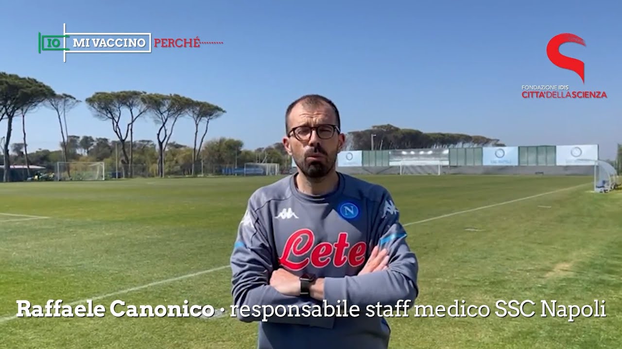 𝘙𝘢𝘧𝘧𝘢𝘦𝘭𝘦 𝘊𝘢𝘯𝘰𝘯𝘪𝘤𝘰 · responsabile staff medico SSC Napoli 𝗽𝗲𝗿 "𝗜𝗢 𝗠𝗜 ...