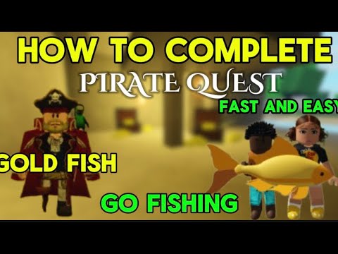 How To Complete The Pirate Quest In Go Fishing Roblox!(Ultimate Guide ...