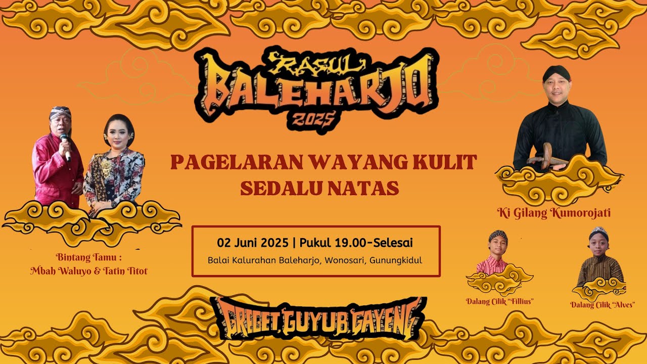 PAGELARAN WAYANG KULIT KI GILANG KUMOROJATI "Wiratha Parwa" | RASUL ...