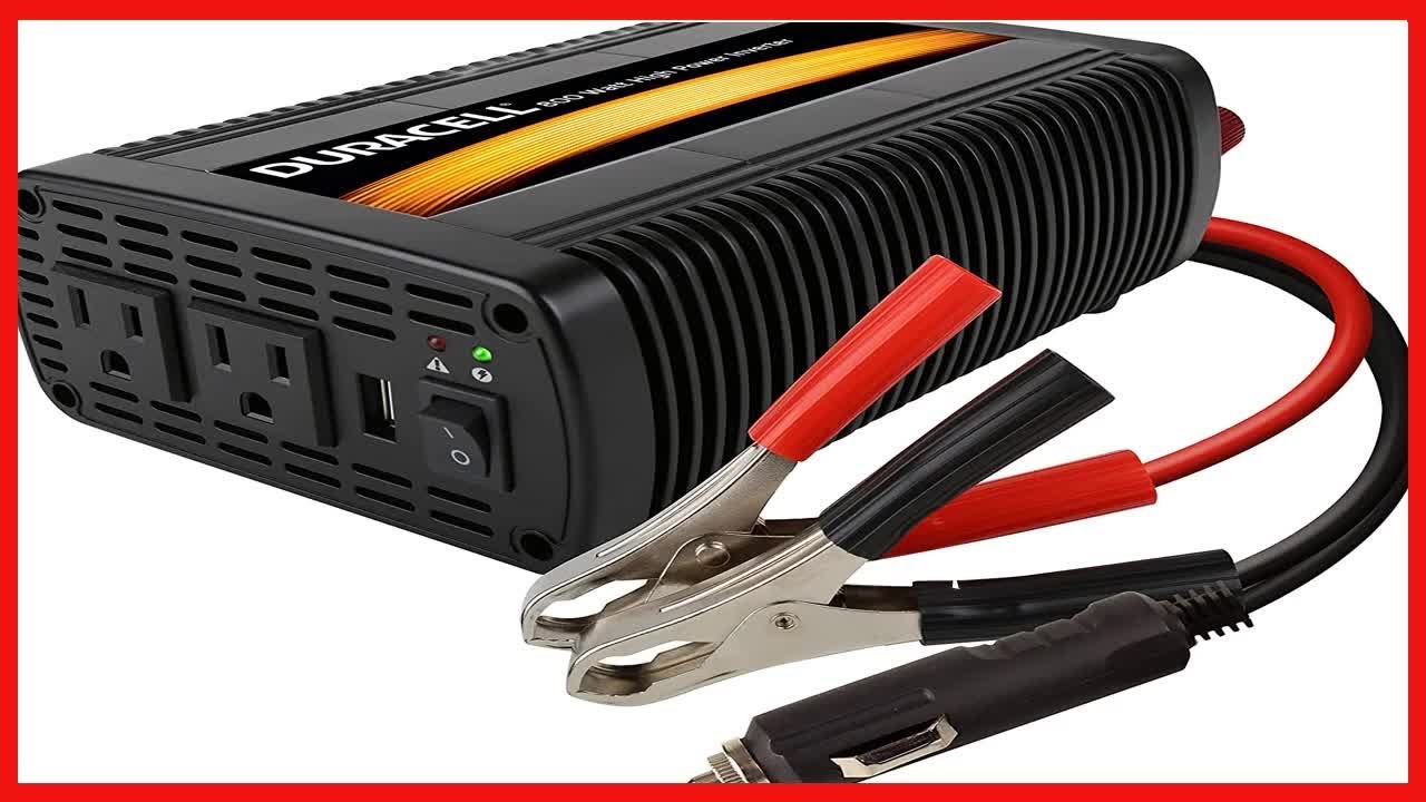 Duracell DRINV800 High Power Inverter 1600 Watt Peak 800W Continuous ...