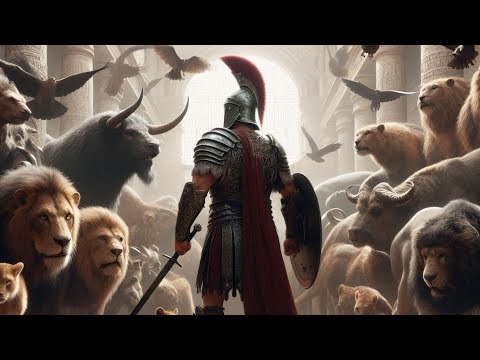 Ai Draws Animals as Spartans! #animals #ai #spartan #animal #knight ...