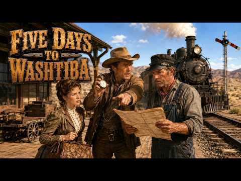 Best Western Movies | Five Days to Washtiba | Full Classic Western Cowboy Movie (HD)