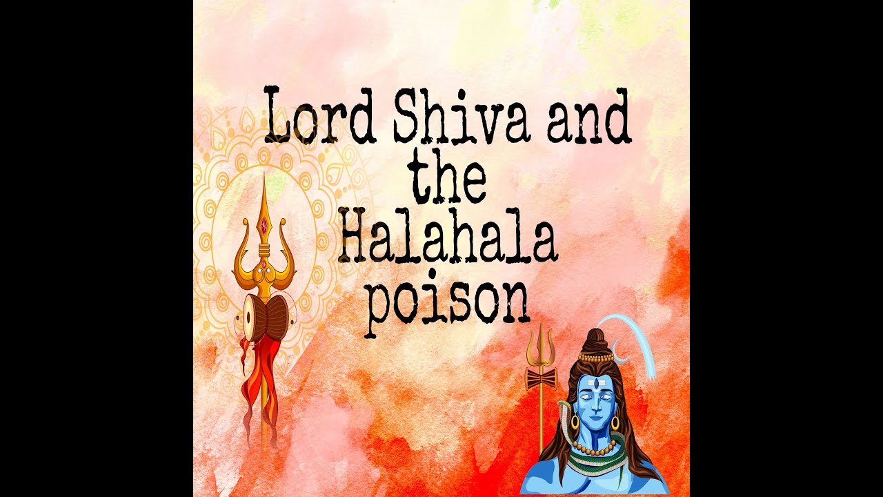 Lord Shiva and the halahala poison - YouTube