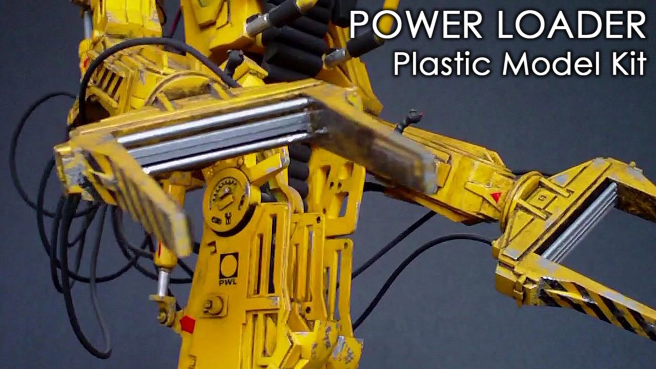 POWER LOADER - PLASTIC MODEL KIT - 1/12 SCALE - YouTube