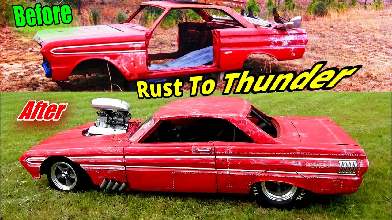 Custom 64 Falcon Hot Rod Build - YouTube