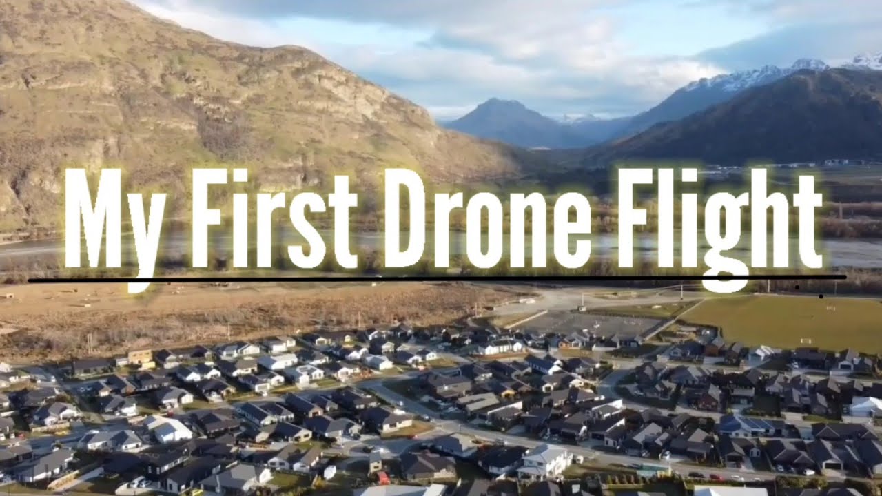 My First Drone Flight - YouTube