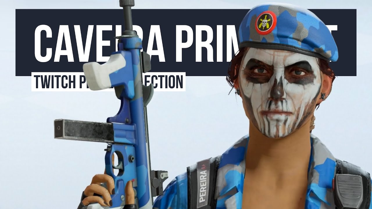 CAVEIRA TWITCH PRIME PACK AVAILABLE NOW! | Rainbow Six Siege Twitch ...