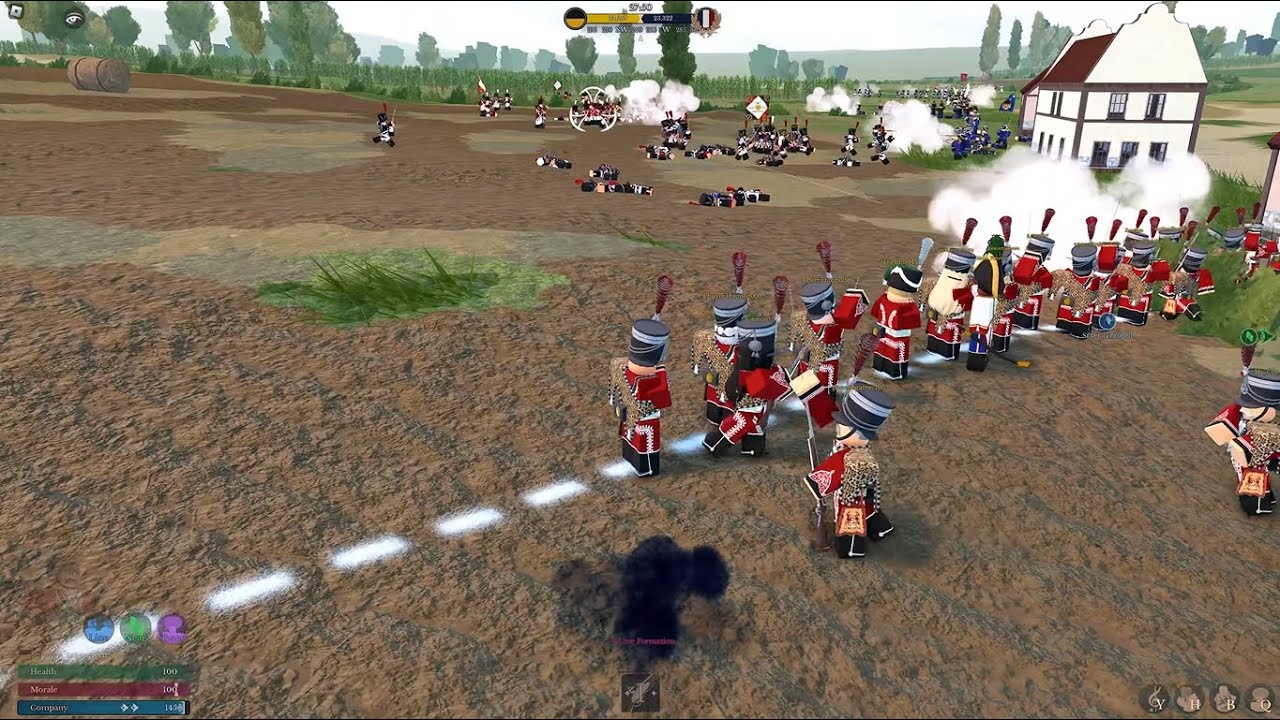 Napoleonic Wars | Hungary & HHG vs FG, Swiss, & Naples Guard | Roblox ...