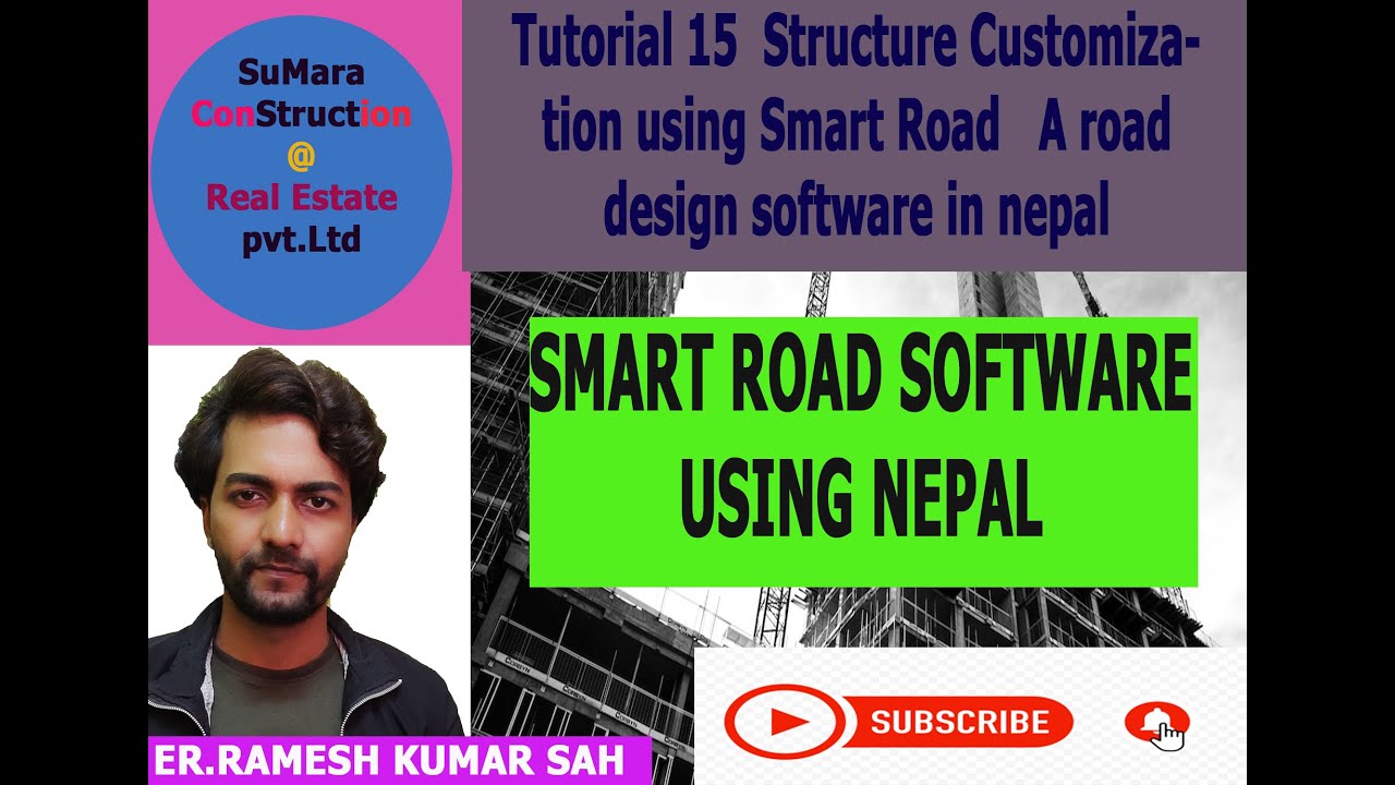 Tutorial 15 Structure Customization using Smart Road A road design ...