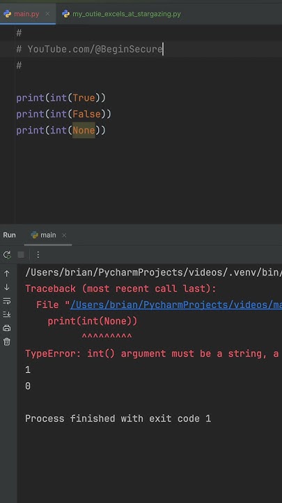 Most Python Devs Don’t Expect This Error! 🤯 - YouTube