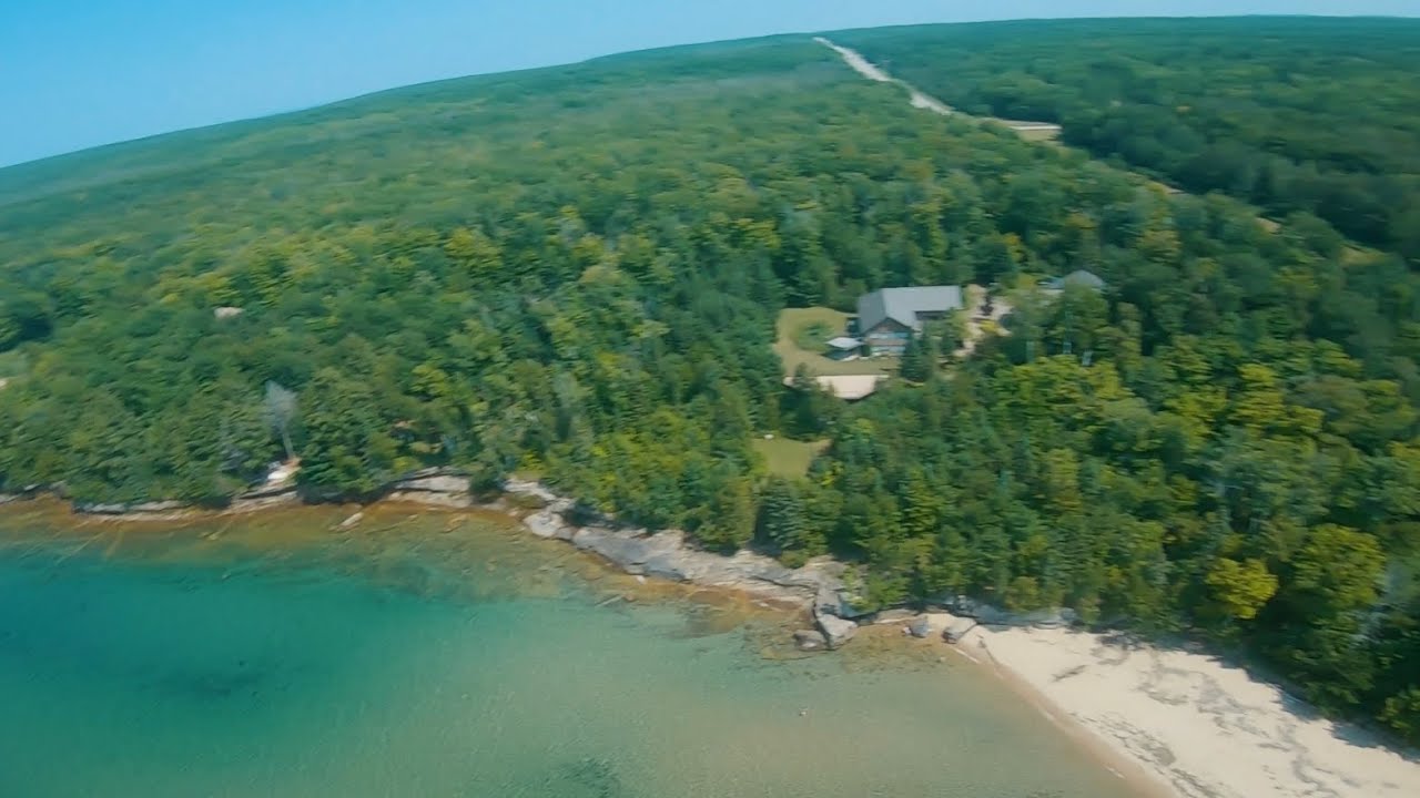 Au Train Michigan Drone Footage - YouTube