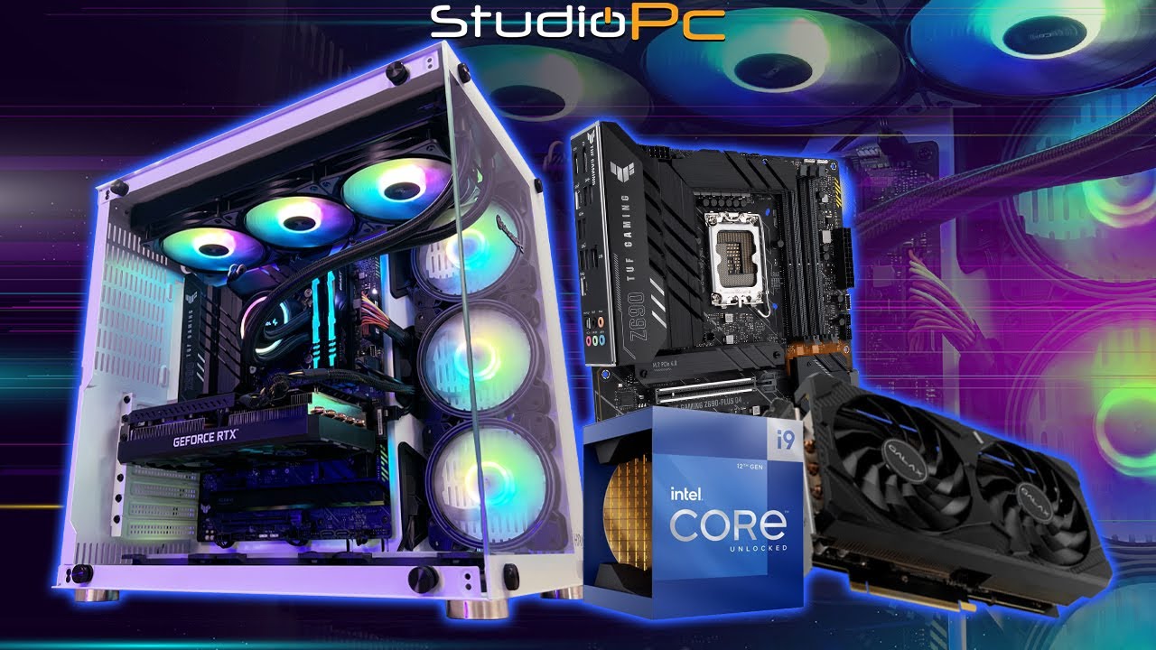 PC GAMER CUBO i9 12900KF + RTX 3070 TI 🤯😱 - YouTube
