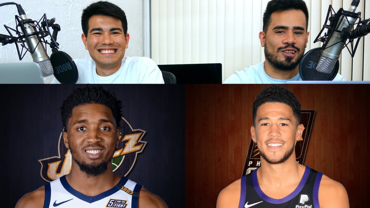 Donovan Mitchell vs Devin Booker – who's better? - YouTube