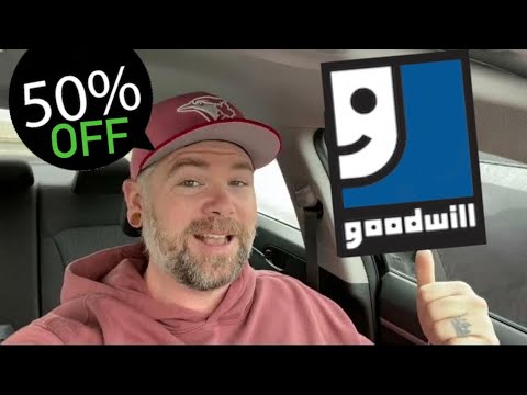 Goodwill Tag Sale 1/2 OFF Worth it? - YouTube