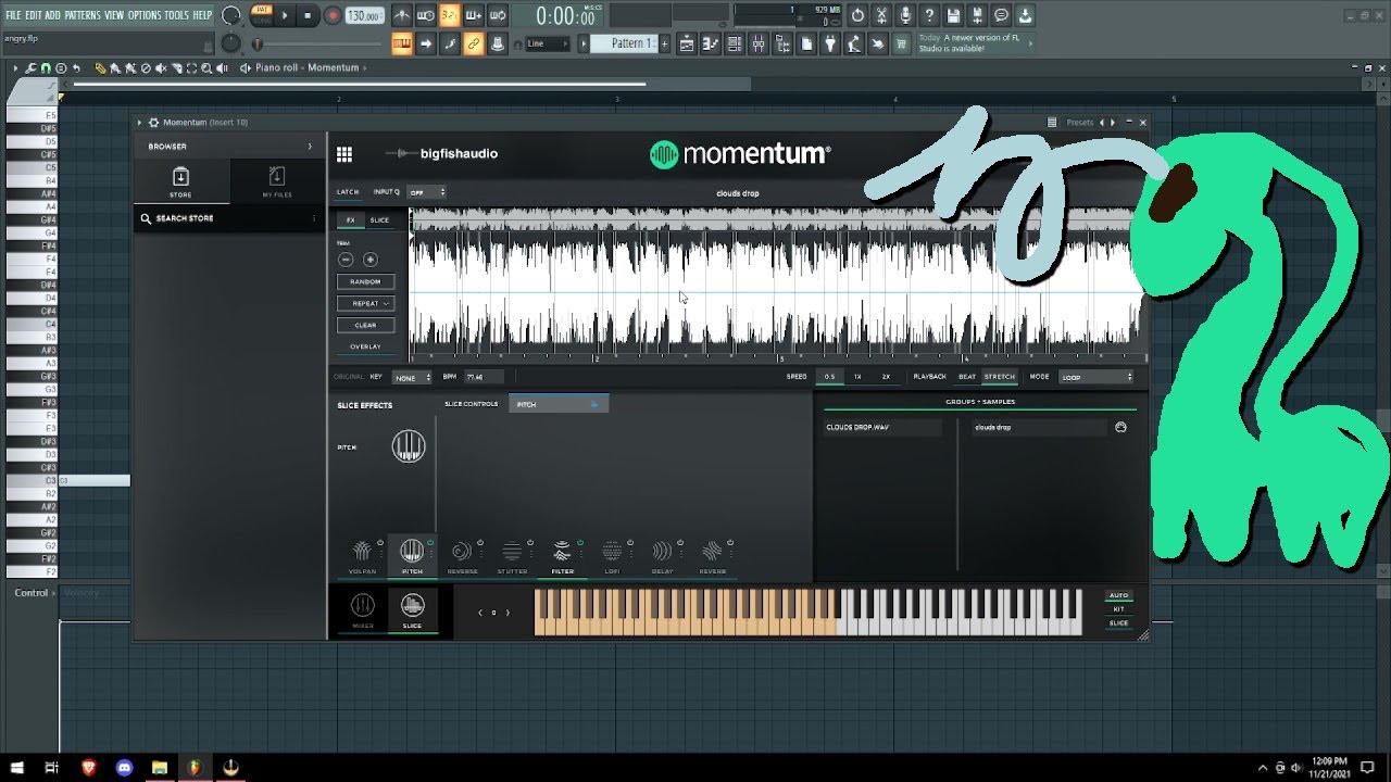 Momentum Free Sample Plugin Review Big Fish Audio VST - YouTube