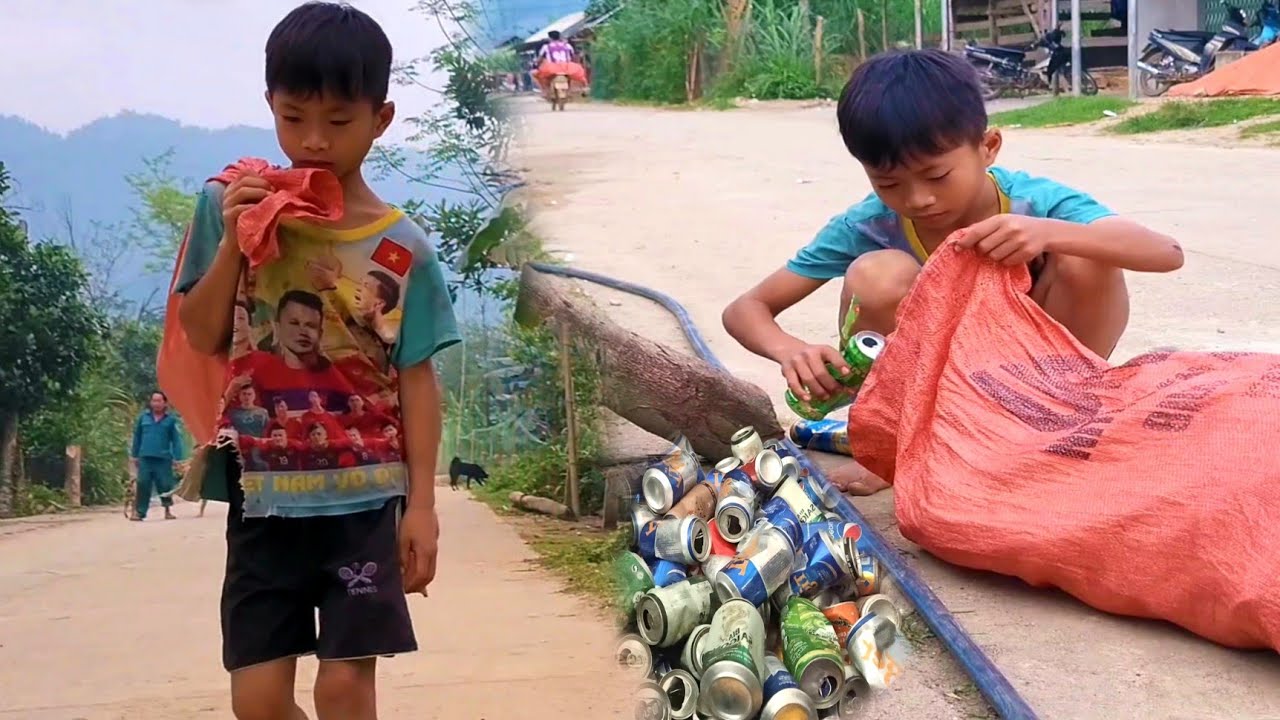 FULL VIDEOS 30 days The daily life of an orphan boy - YouTube