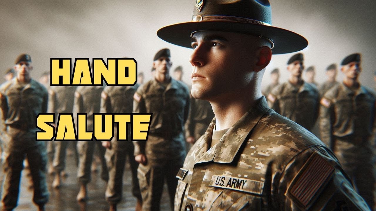 Army Drill Sergeant Module 3: Hand Salute - YouTube