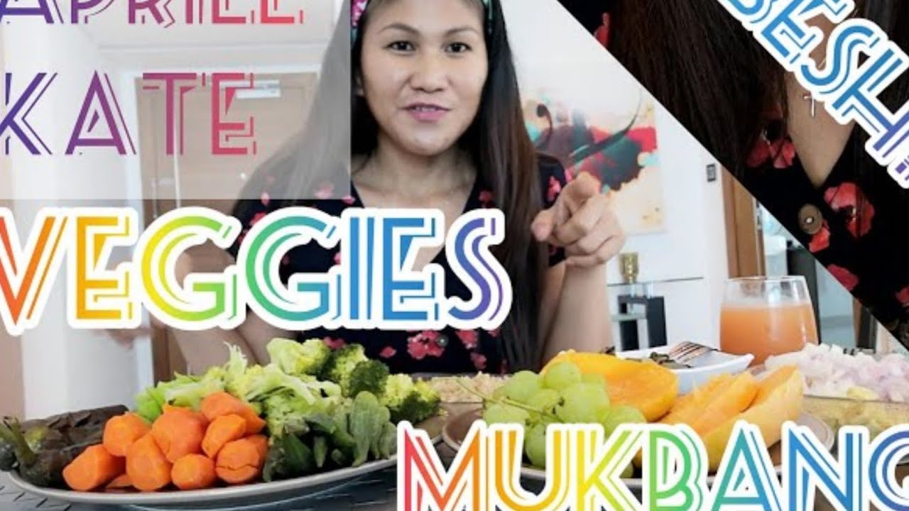 VEGGIES MUKBANG || FIRST TRY.. - YouTube