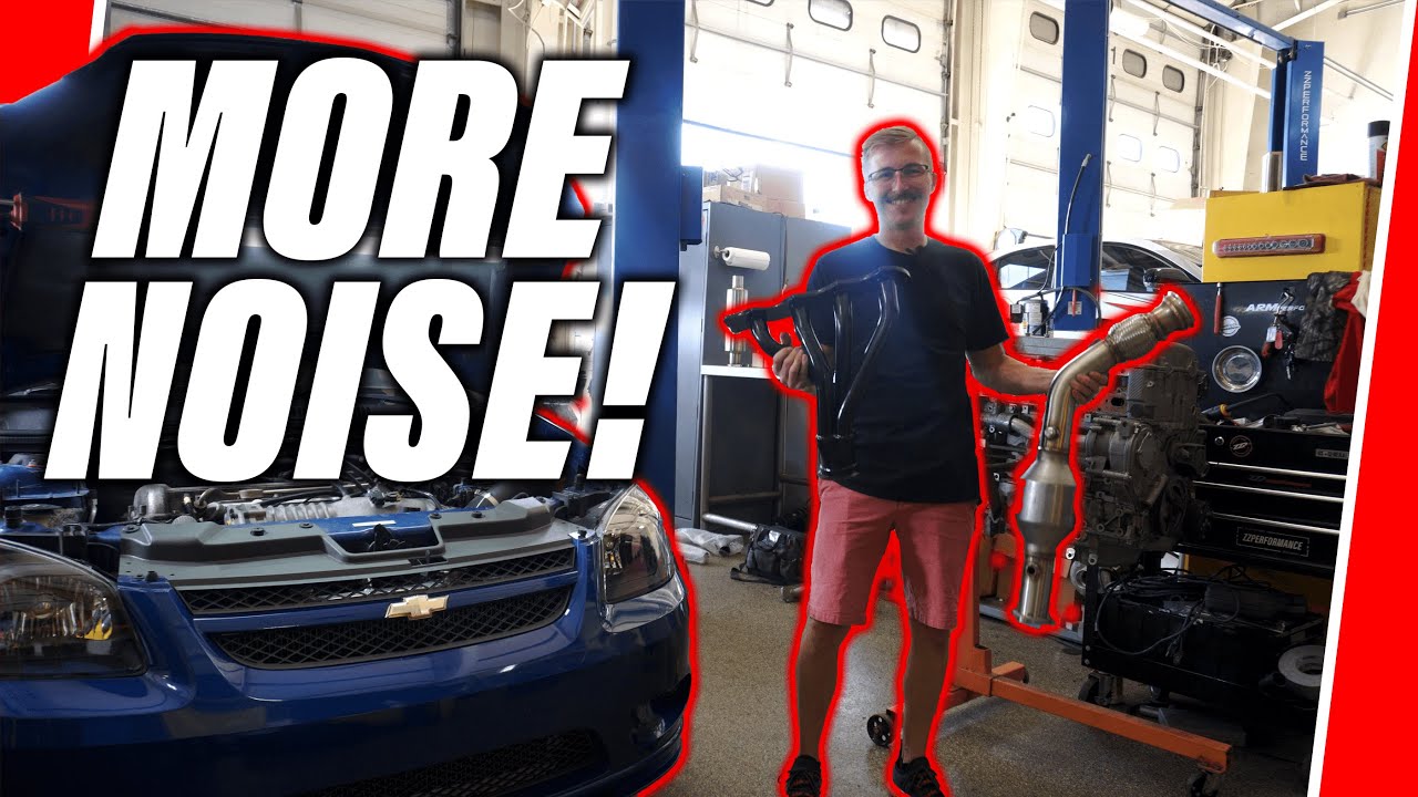 Installing a ZZP Midlength Header and Downpipe on a Cobalt SS // Cobalt ...