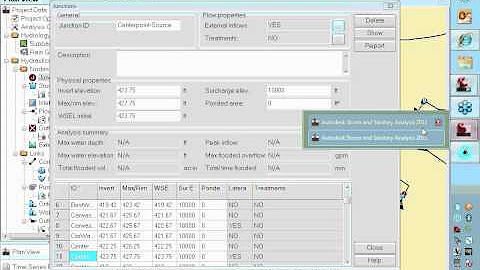 Civil 3d Autodesk Storm and Sanitary Analysis (SSA) - YouTube