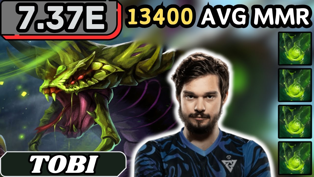 7.37e - Tobi VENOMANCER Hard Support Gameplay 32 ASSISTS - Dota 2 Full ...