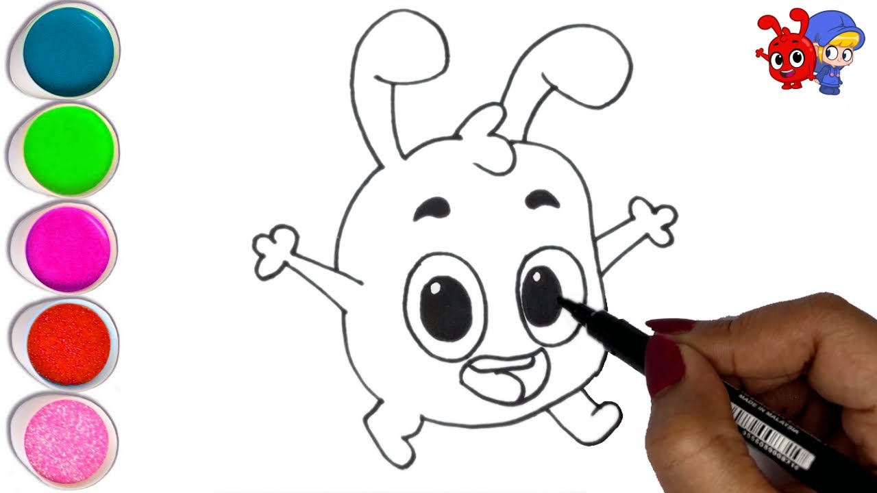 How To Draw Morphle | Morphle Character Drawing and Coloring for Kids ...