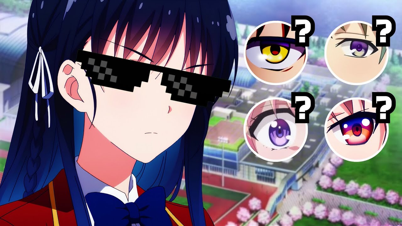 Can you guess the COTE characters by their eyes? Anime TV Classroom Of ...