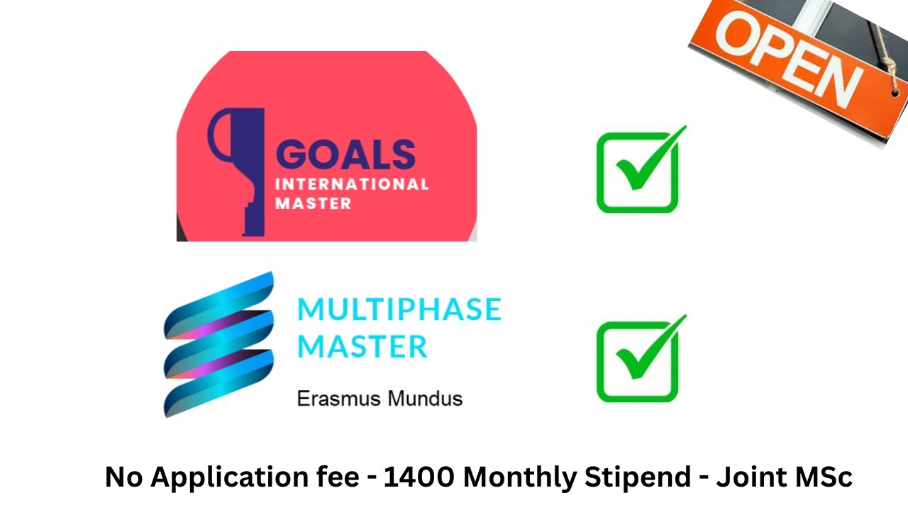 2 programs | GOALS | Multiphase | Open | Erasmus Mundus Fully funded ...