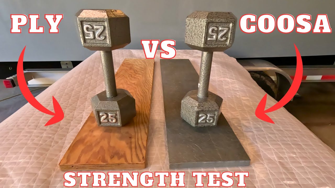 COOSA BOARD vs PLYWOOD Which One is BEST? Lets TEST Them Both to ...