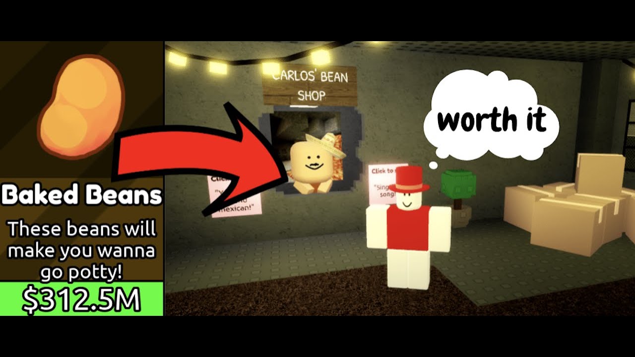 Buying Baked Beans - ROBLOX Raise a Bloppa - YouTube