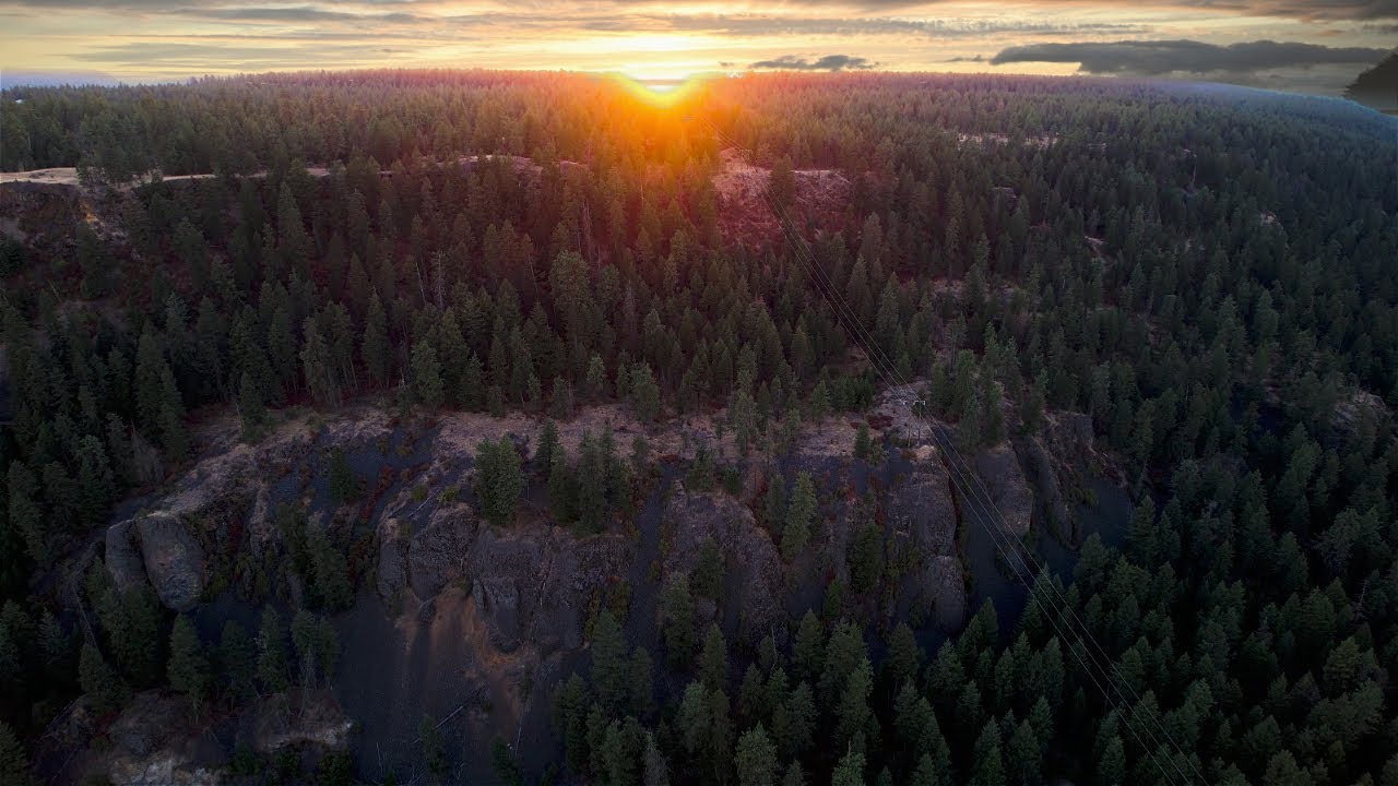 Cinematic 4K Drone - Deep Creek Canyon, Washington - YouTube