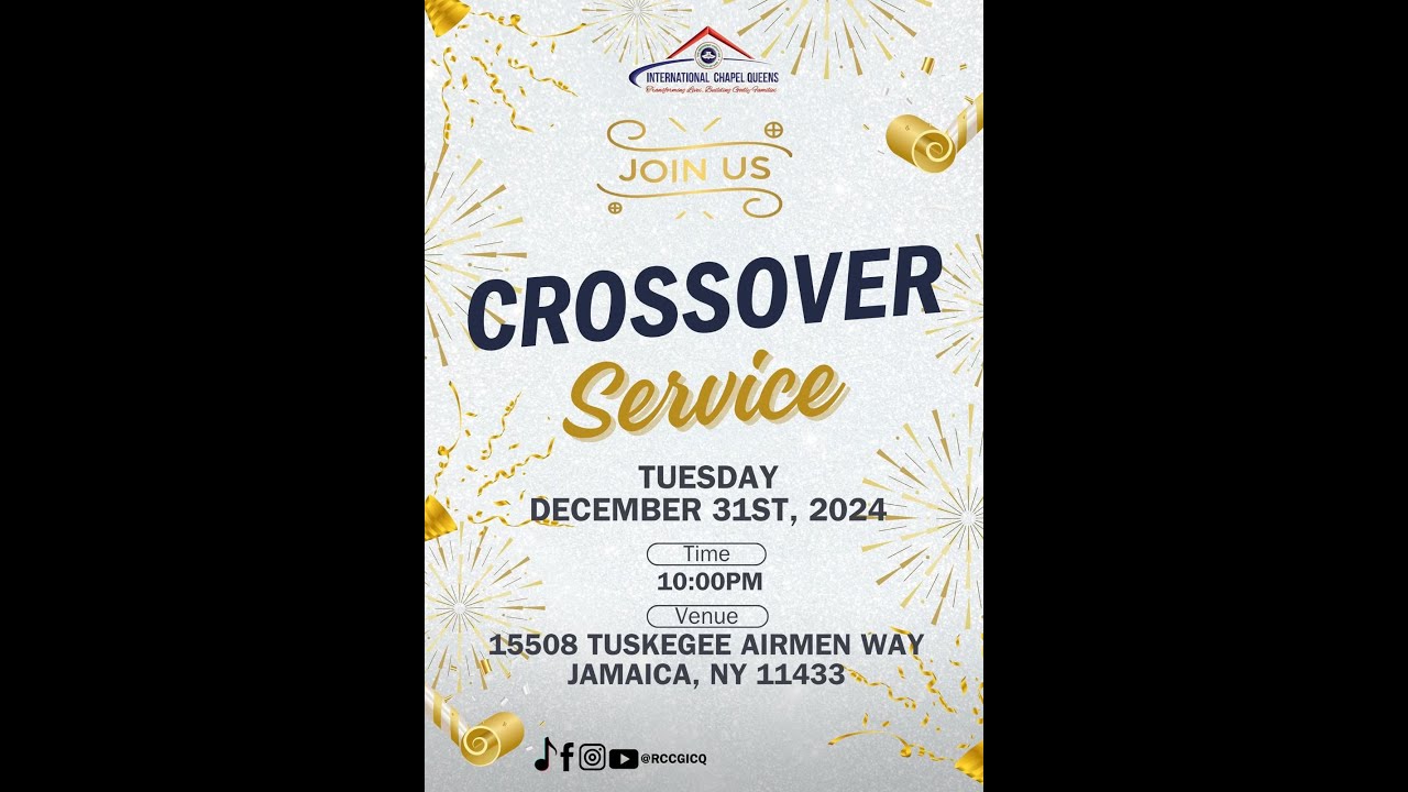 2024 Cross-over Service | December 31, 2024 - YouTube