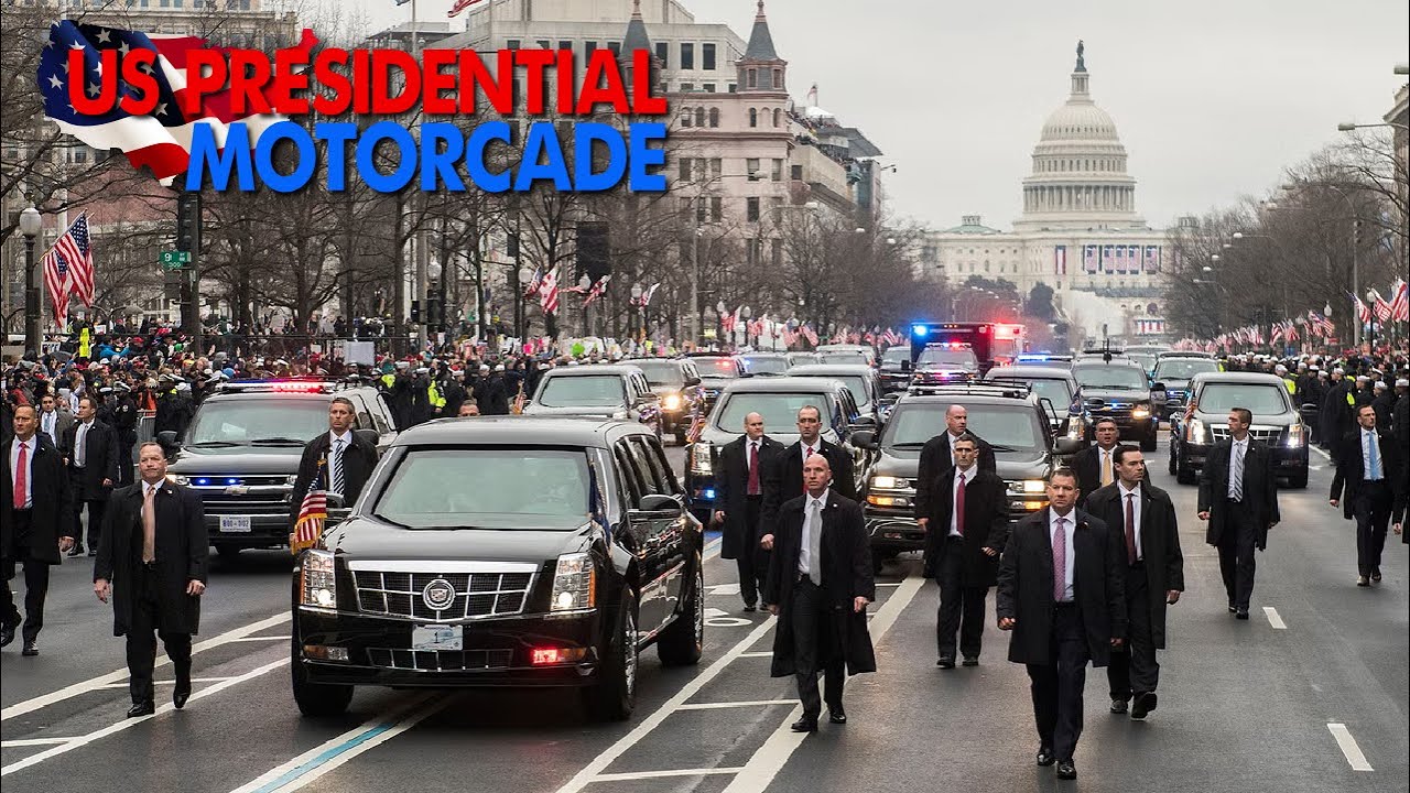 Inside Secrets of US Presidential Motorcade | How a Motorcade Works ...