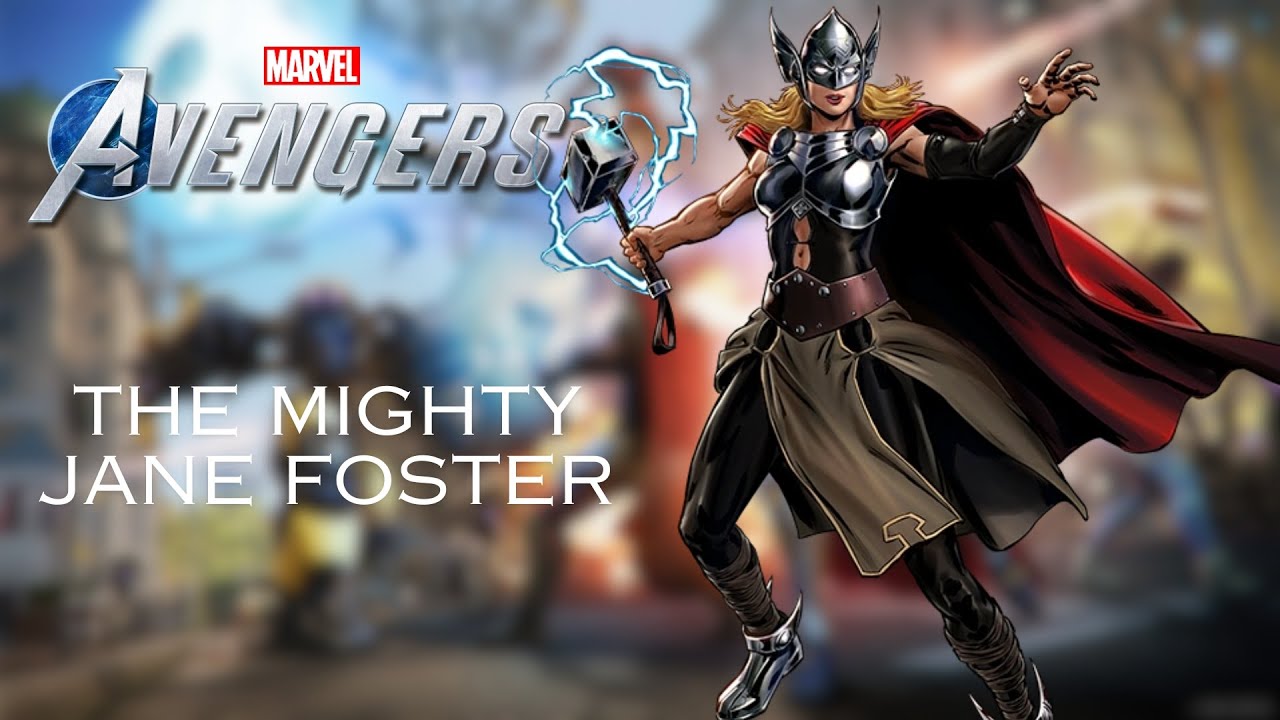 Marvel Avenger's The Mighty Jane Foster Comic Cutscene - YouTube