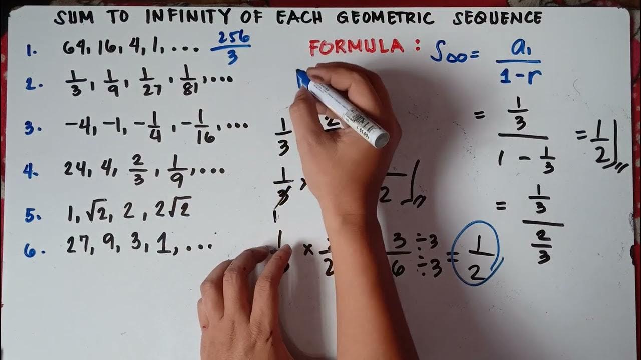 Sum to Infinity | Geometric Series | Explain in Detailed | - YouTube
