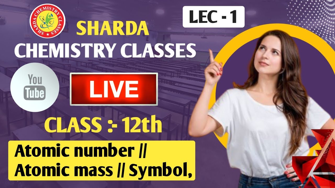 Syllabus || class-12th || Atomic number || Atomic mass || Symbol, Lec-1 ...