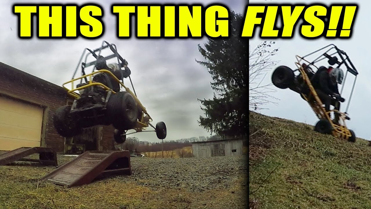 BEST $200 GO KART?!? (JUMP TEST) - YouTube