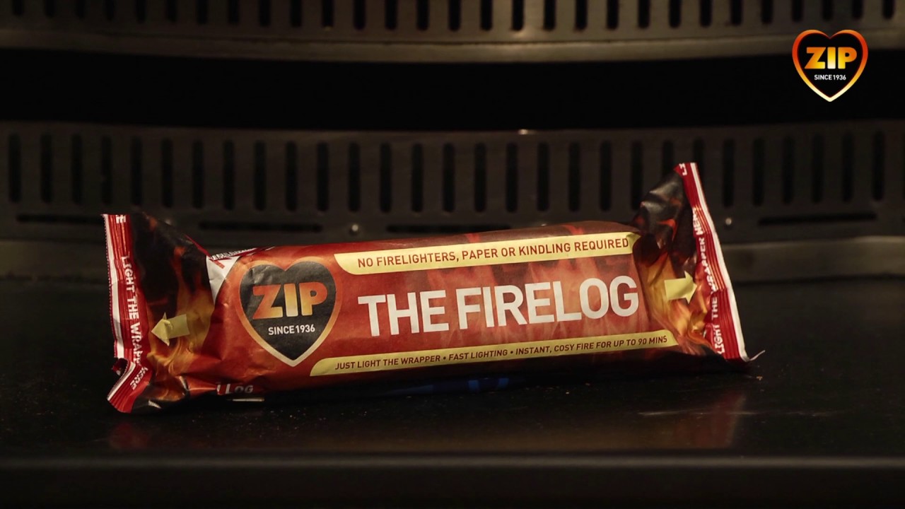 Zip Firelog - YouTube