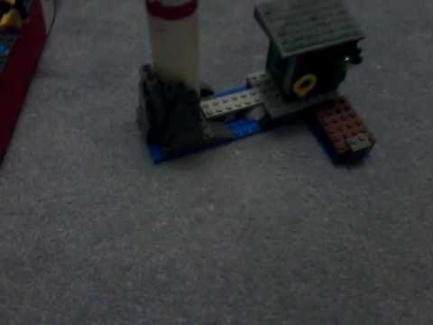 The Firebolt in The Lego Movie with a lighthouse - YouTube