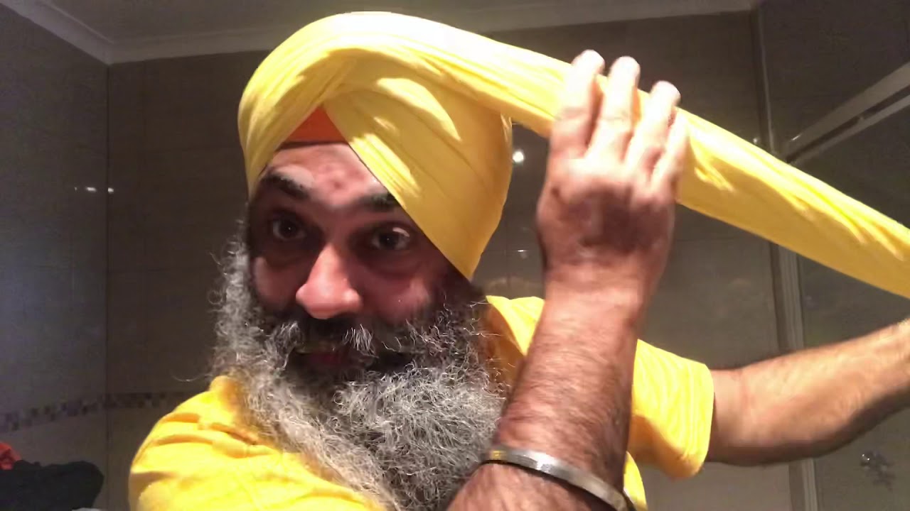 How To Tie Simple Style Pagg - YouTube