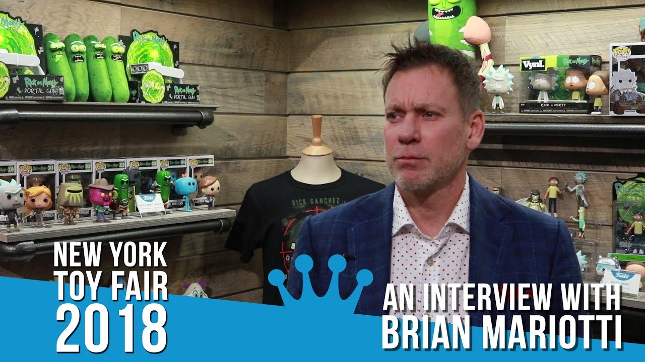 Toy Fair New York 2018: Interview with Brian Mariotti! - YouTube